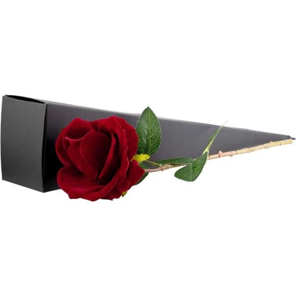 Accents | Noble Rose Ring Box Flower Heart Engagement Ring Box For ...